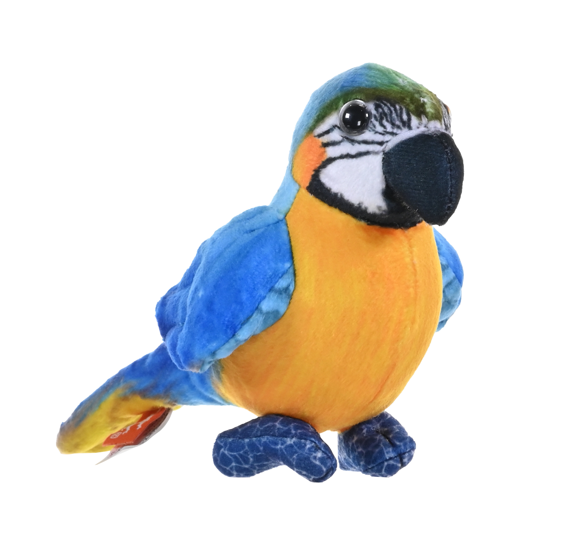 RAINFOREST BLUE & YELLOW MACAW - BLUE & YELLOW MAKAO 11cm - KM-28396 ...